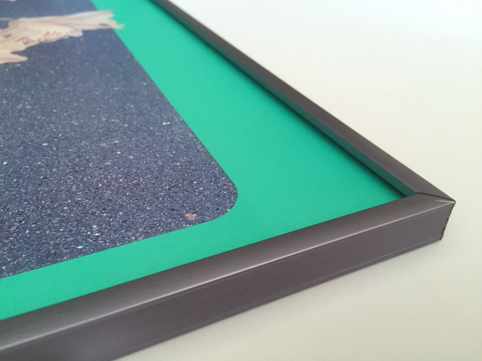 JUSTIN COOPERSMITH VTG 1980'S POST MODERN ORCHIDS FRAMED LITHOGRAPH ...