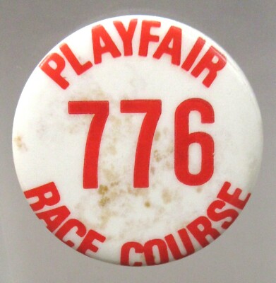 old PLAYFAIR RACE COURSE Spokane Washington Horse Racing EMPLOYEE ...