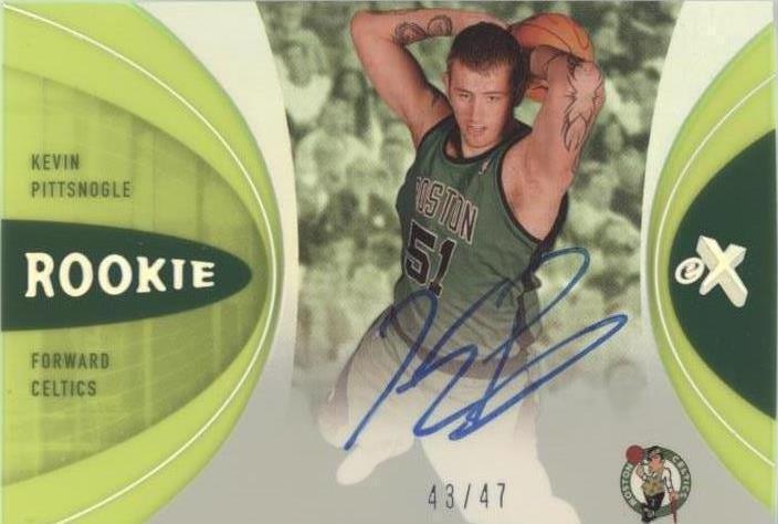 2006-07 Fleer EX - Rookie Kevin Pittsnogle #47 Essential Credentials ...