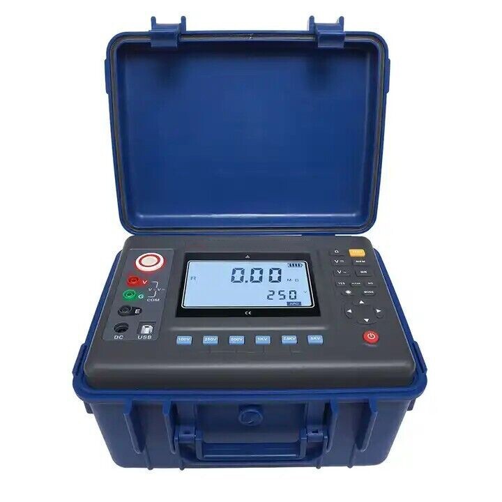 High Voltage Insulation Resistance Tester 5KV One-touch Voltage ...