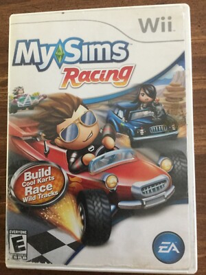 MySims Racing - Nintendo Wii Game Complete Case + Manual + Game Disc ...