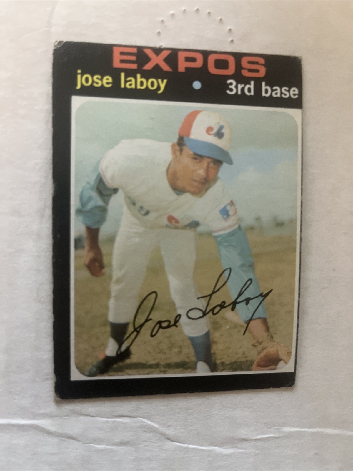 1971 Jose Laboy Toronto Expos Topps Baseball Card #132 | eBay