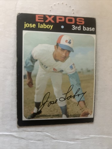1971 Jose Laboy Toronto Expos Topps Baseball Card #132 | eBay