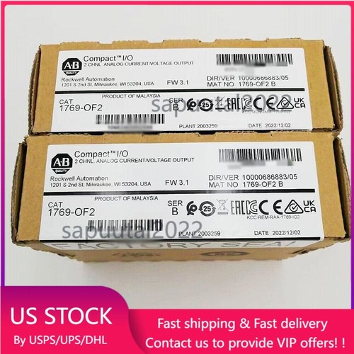 1 PCS New Factory Sealed AB 1769-OF2 SER B Compact I/O Output Module ...