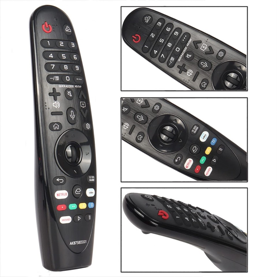 New IR AKB75855501 MR20GA Replaced Remote Control for 2020 LG TV OLED ...