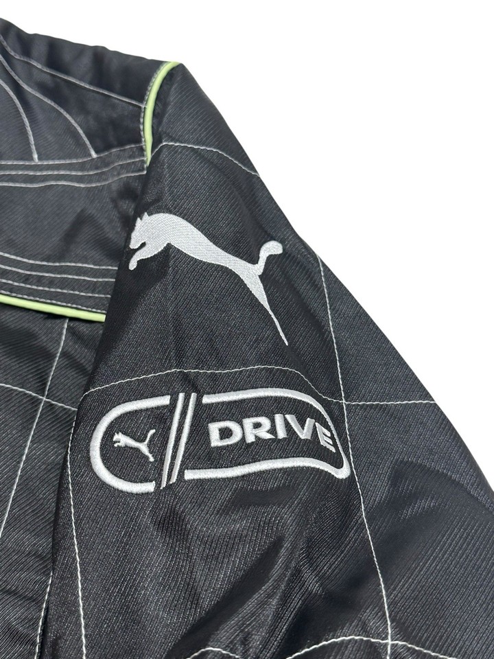 PUMA Black F1 Racing Jacket 75 Years 631639-01 Men’s Size Large | eBay