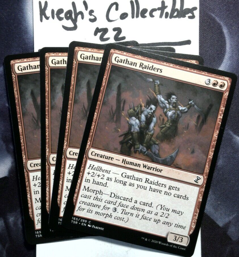 Mtg Gathan Raiders x4 | eBay