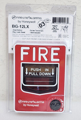 Honeywell Fire-Lite BG-12LX Dual Action Addressable Pull Station | eBay