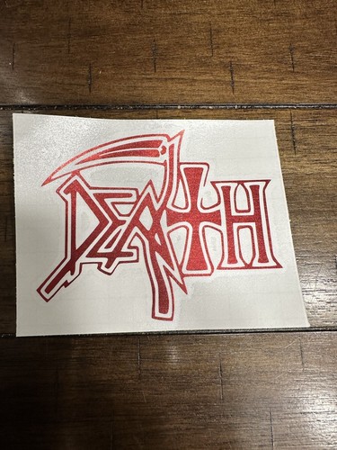 Death Heavy Metal Music Band Vinyl Car Decal Sticker - FREE SHIPPING | eBay