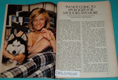 1979 TV ARTICLE JESSICA SAVITCH KYW PHILADELPHIA NEWS ANCHOR NBC NEWS ...
