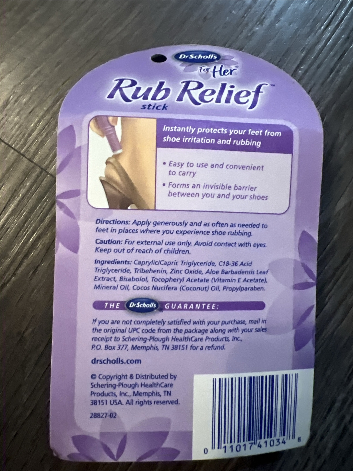 4x Dr. Scholl's for Her Rub Relief Sticks to Prevent Shoe Rubbing Heel ...
