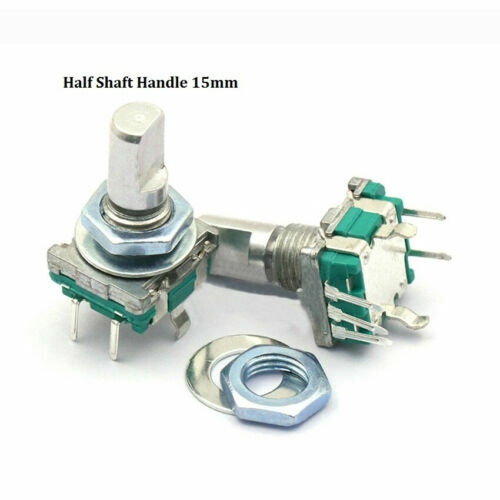 Rotary Encoder Digital Push Button Switch Audio Potentiometer Shaft ...