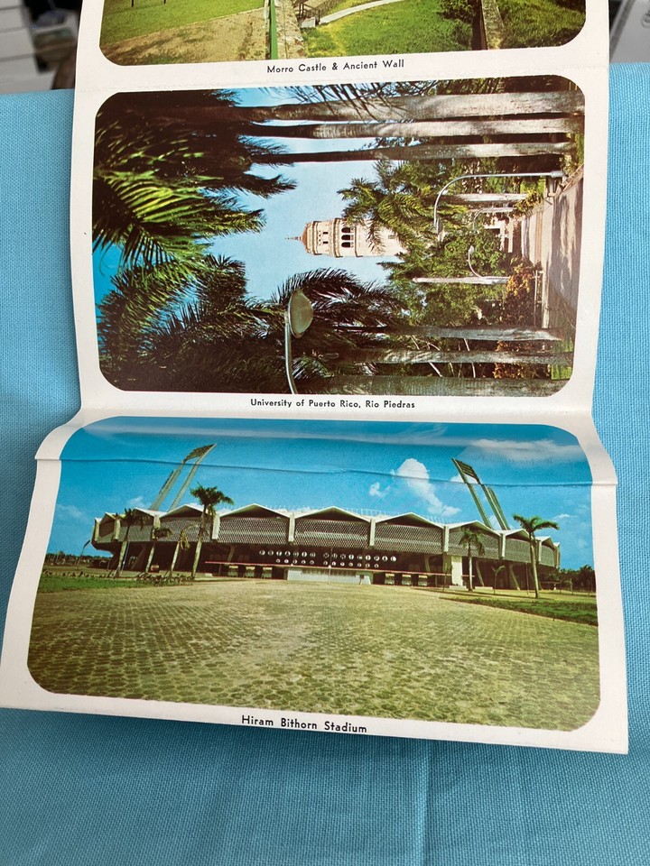 San Juan Puerto Rico souvenir Folder Postcard | eBay