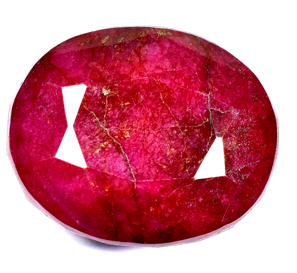 RARE 293.40 Ct Natural HUGE Red Ruby CERTIFIED* Museum Grade Oval Loose ...