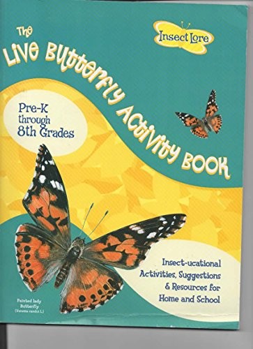 THE LIVE BUTTERFLY ACTIVITY BOOK By Robert Drake & Garth Bruner ...