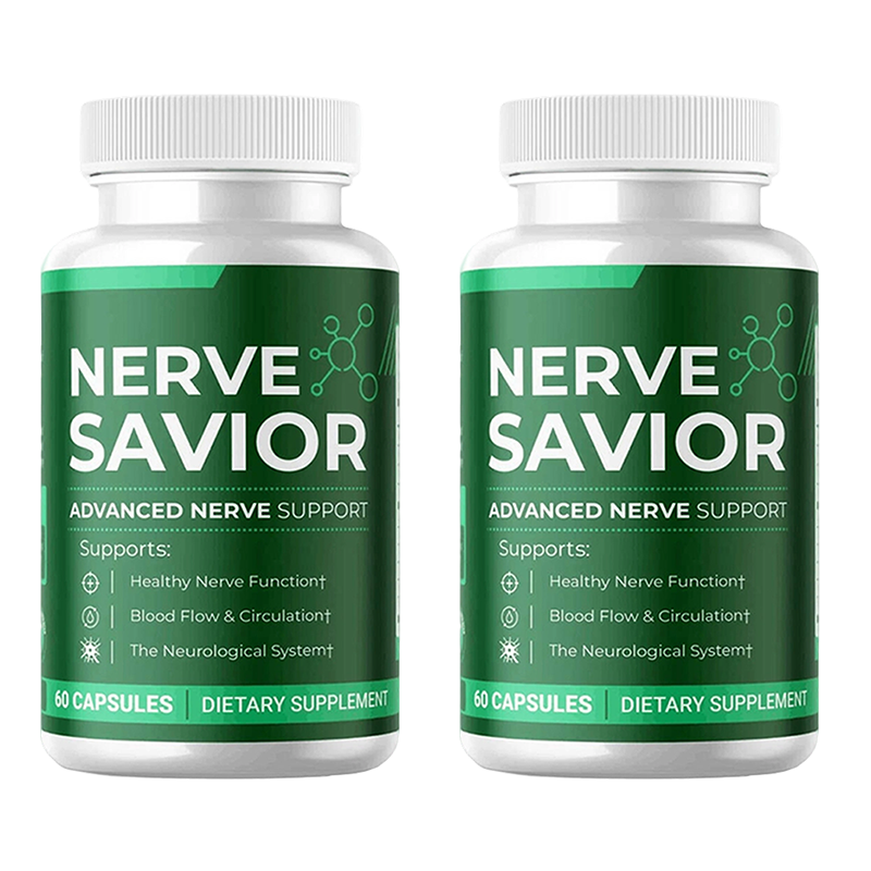 Nerve Savior Advanced Nerve Support Formula - Neuropathy Pain Relief 60 ...
