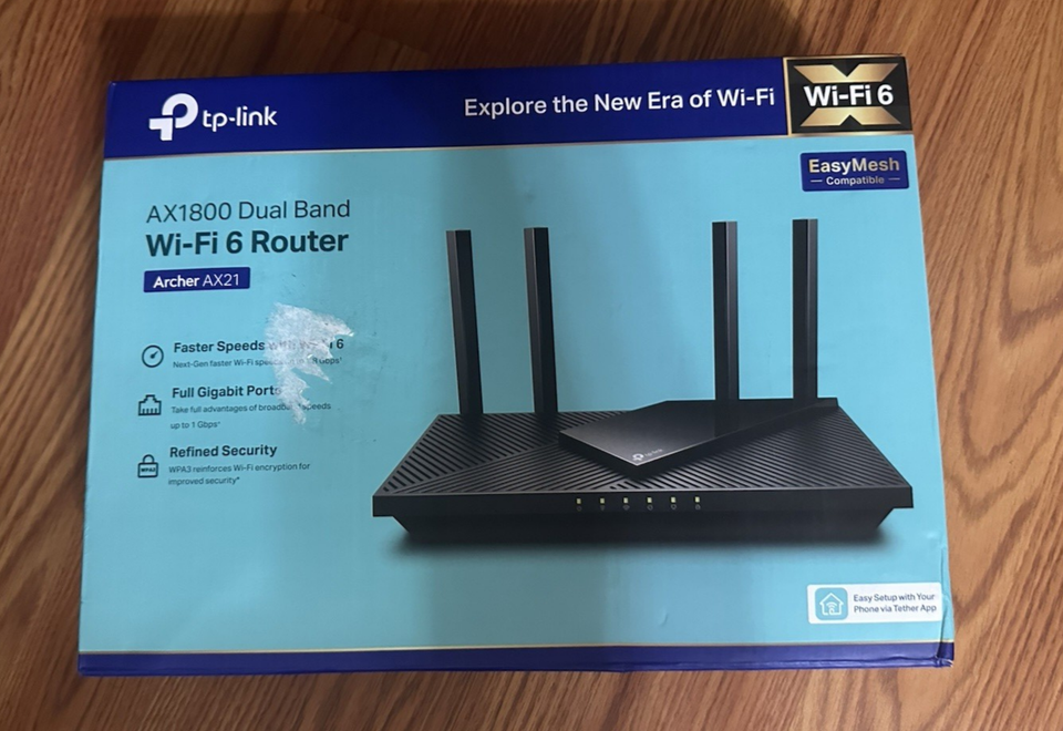 TP-Link AX1800 (Archer AX21) Works with Alexa Dual Band Gigabit Router ...