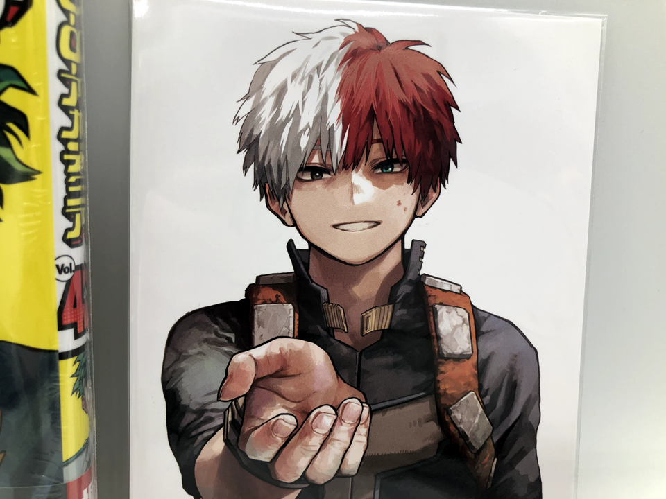 My Hero Academia Vol 42 Japanese Manga 1st w/ Todoroki illustration ...