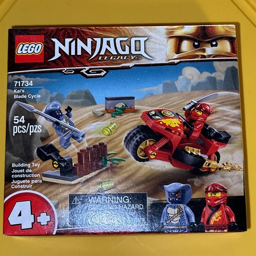 LEGO Ninjago 71734 Kai's Blade Cycle Building Kit 54 Pcs Playset ...