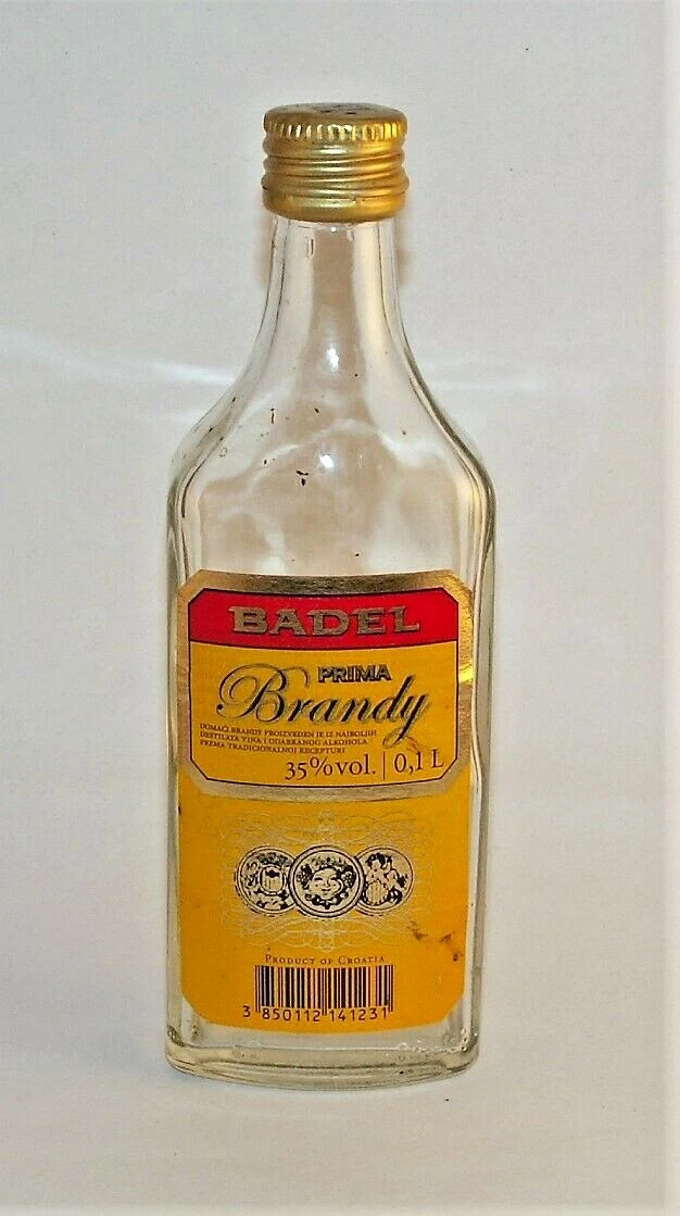 Brandy Bottle And Glass