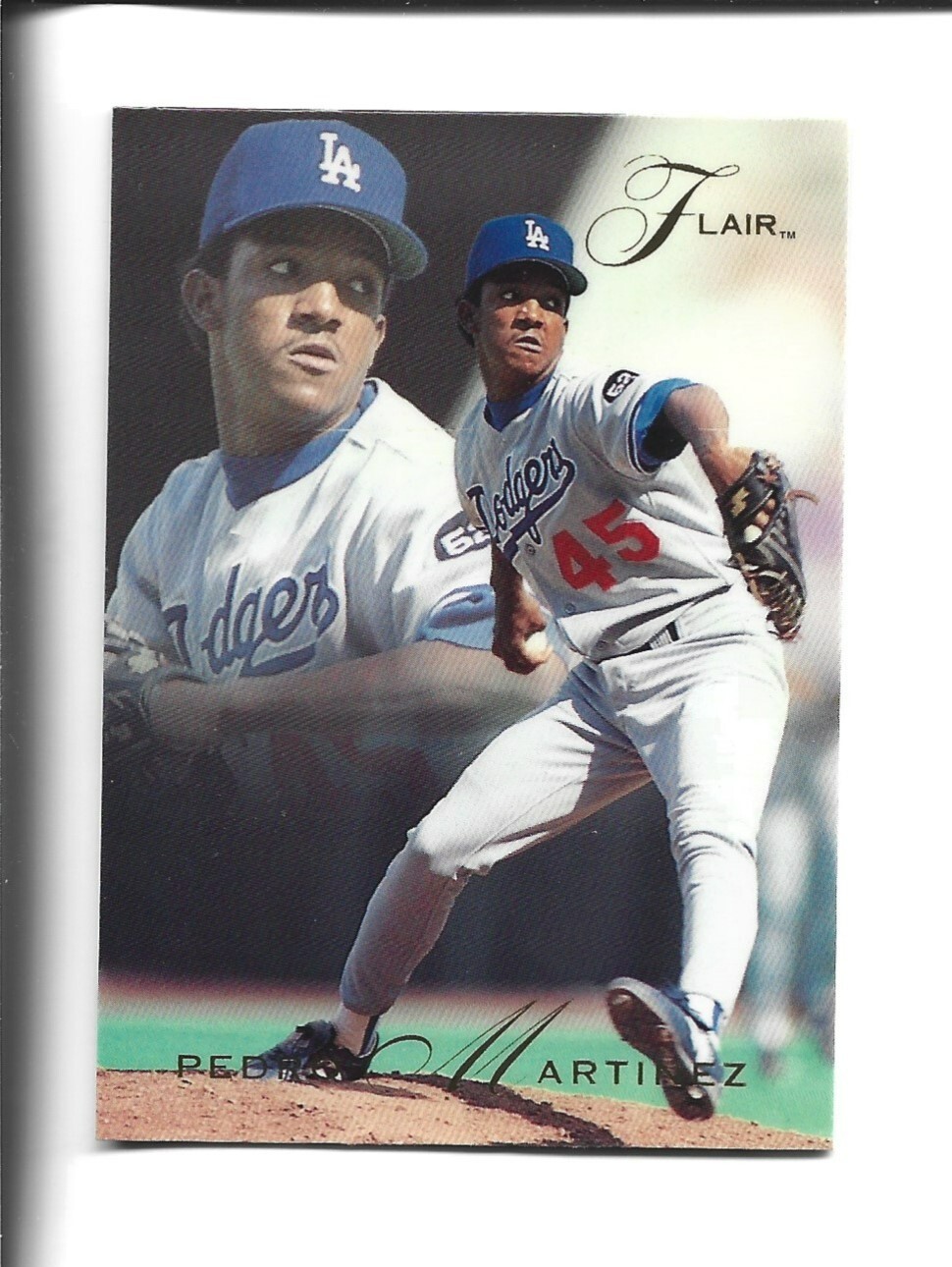 1993 Flair #72 Pedro Martinez rookie card, Boston Red Sox HOF | eBay