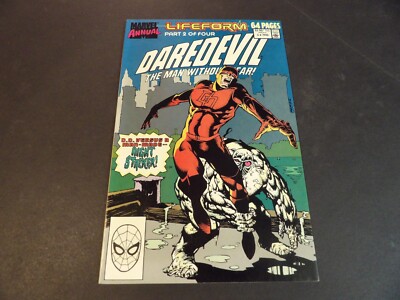 Daredevil Annual #6 - Marvel 1990 - High Grade (NM) - Lifeform Part 2 ...