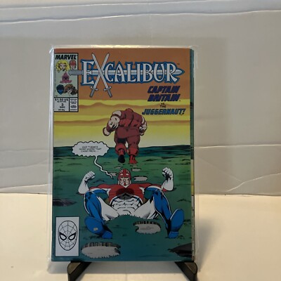 EXCALIBUR #3! JUGGERNAUT! 1988 MARVEL COMICS | eBay