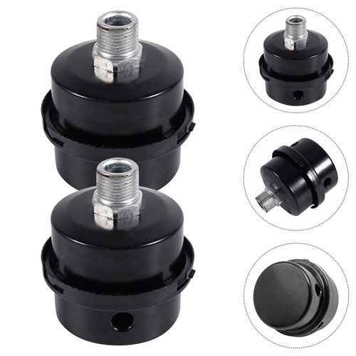 2 Pcs Silencer Air Compressor Intake Muffler Quiet Sound for Generators ...