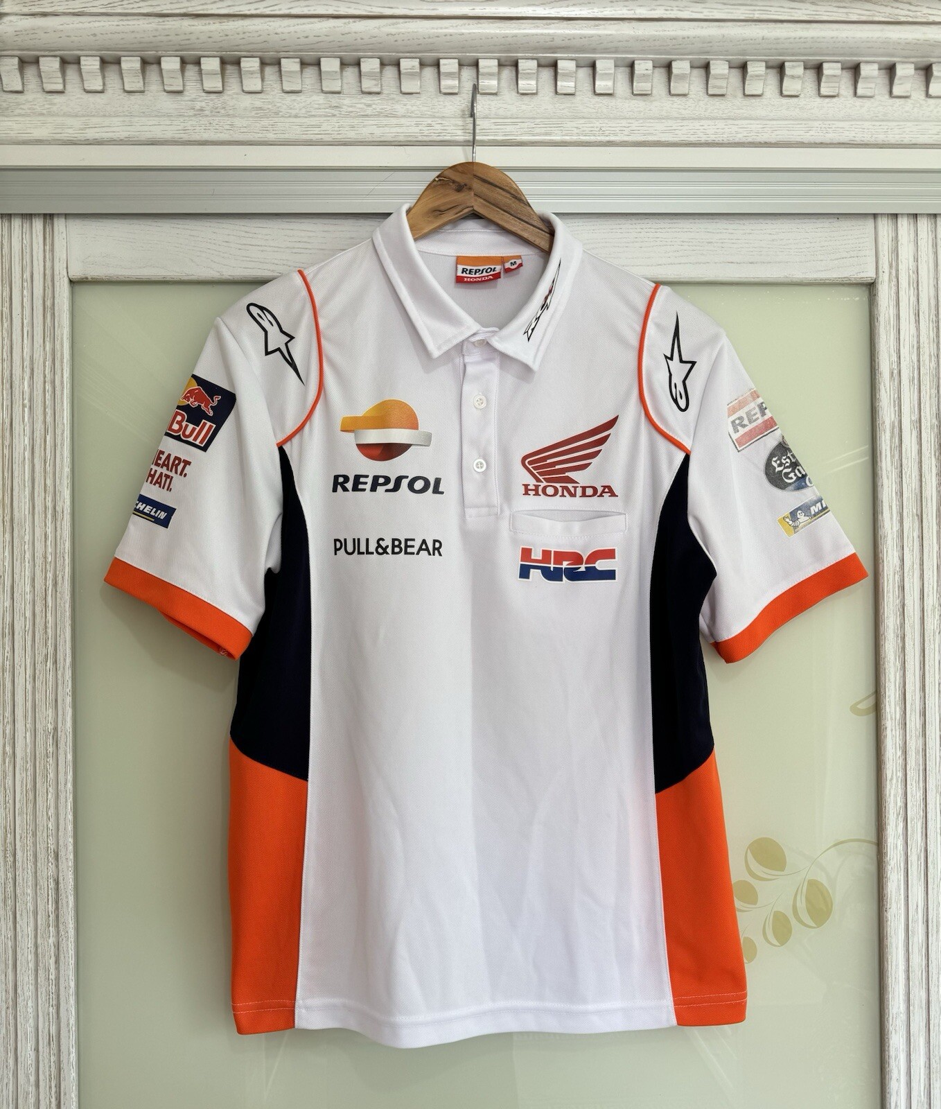 Honda Repsol MotoGP Polo T-shirt Racing Moto Shirt Si… - Gem