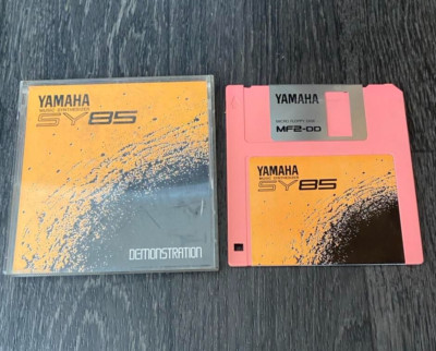 Yamaha MF2-DD SY85 Music Synthesizer Demonstration Floppy Disk | eBay