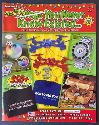 Rare 2017 Johnson Smith’s Things You Never Knew Existed Catalog | eBay