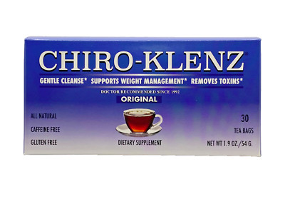 Chiro-Klenz Original Tea - Detox - Reduce Bloating - Colon Cleanse - 30 ...