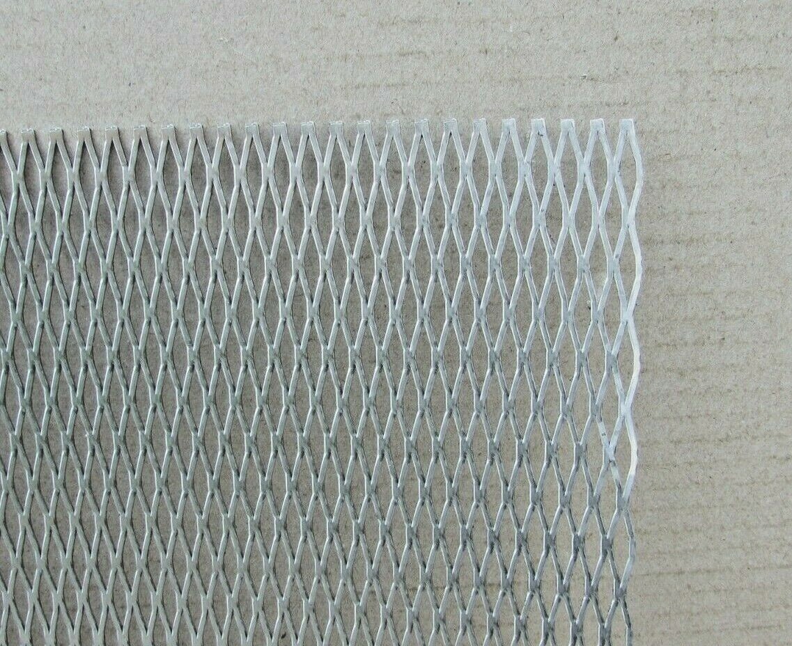 1/4#-18 304 STAINLESS STEEL FLATTENED EXPANDED METAL-- 6-" x 24" | eBay