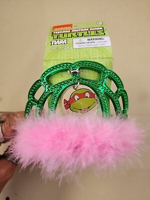 Nickelodeon Teenage Mutant Ninja Turtles TMNT Tiara 1pc Green Pink ...