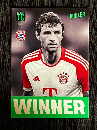 WINNER CARD PANINI TOP CLASS 2024 FOOT THOMAS MULLER BAYERN MUNICH ...