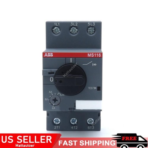 ABB MS116-2.5 Manual Motor Starter 1.6-2.5A 1SAM250000R1007 new # | eBay