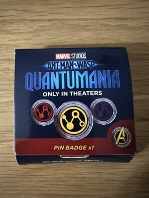 Ant-Man And The Wasp Quantumania (2023) Pym Particle Pin Badge Marvel ...