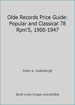 Olde Records Price Guide: Popular and Classical 78 Rpm'S, 1900-1947 | eBay