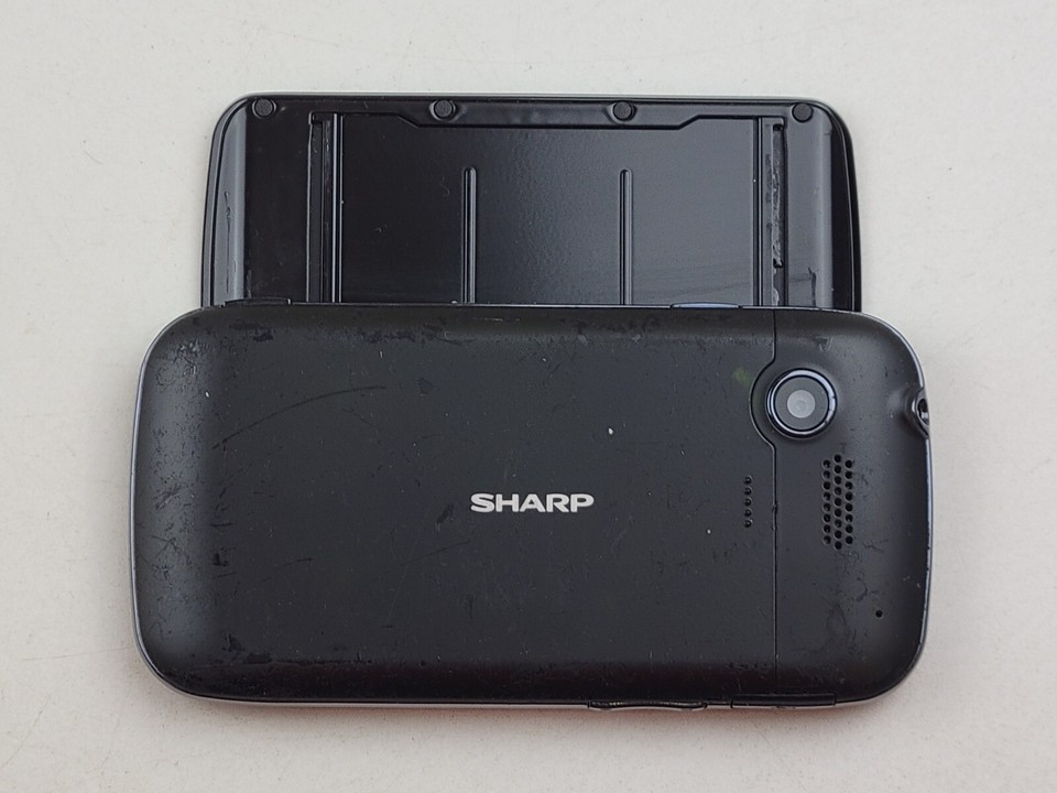 Sharp FX Plus (ADS1) 120MB - Black (AT&T) QWERTY Slider Smartphone ...