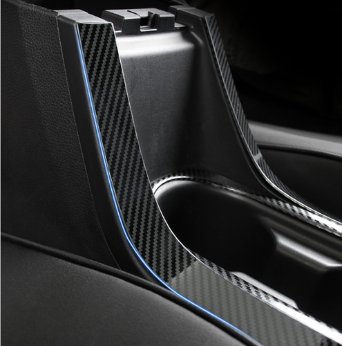 For Toyota Corolla 2020-2023 Carbon Fiber Style Console Gear Frame ...