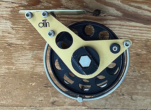 Ari 't Hart flyfishing reel 'The Remco black/gold' + extra spool | eBay