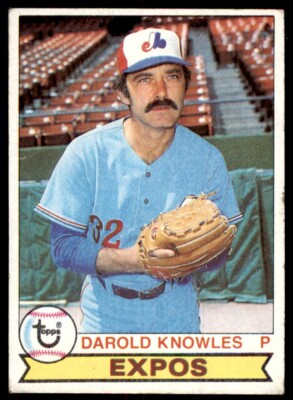1979 Topps Baseball Card Darold Knowles B Montreal Expos #581 | eBay