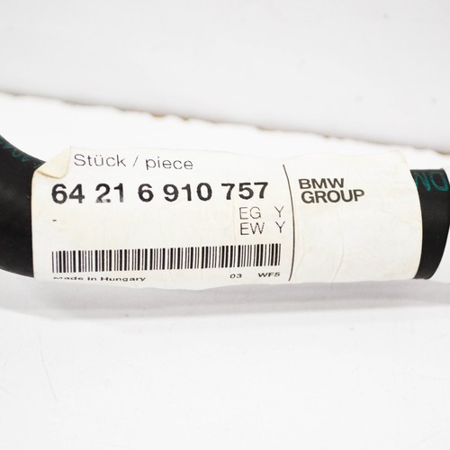 NEW BMW 5 E60 HEATER PIPE HOSE 64216910757 6910757 OEM | eBay