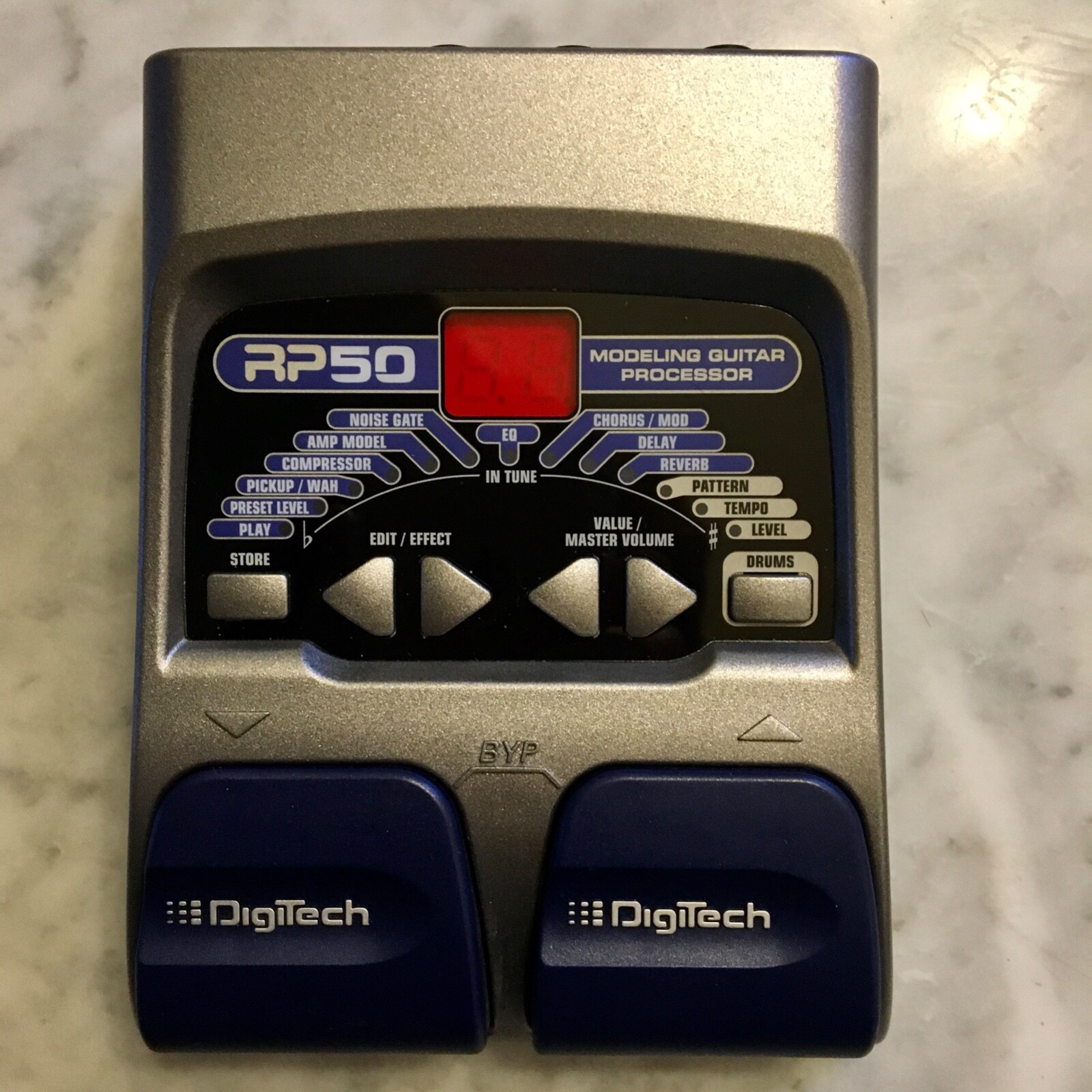 DigiTech RP50 Digial Effects Pedal, No Power Supply, No Battery Cover ...