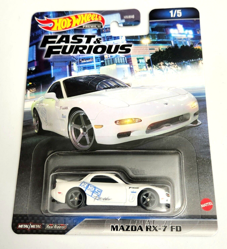 Hot Wheels Mazda RX-7 FD White #1 - 2023 Fast & Furious | eBay