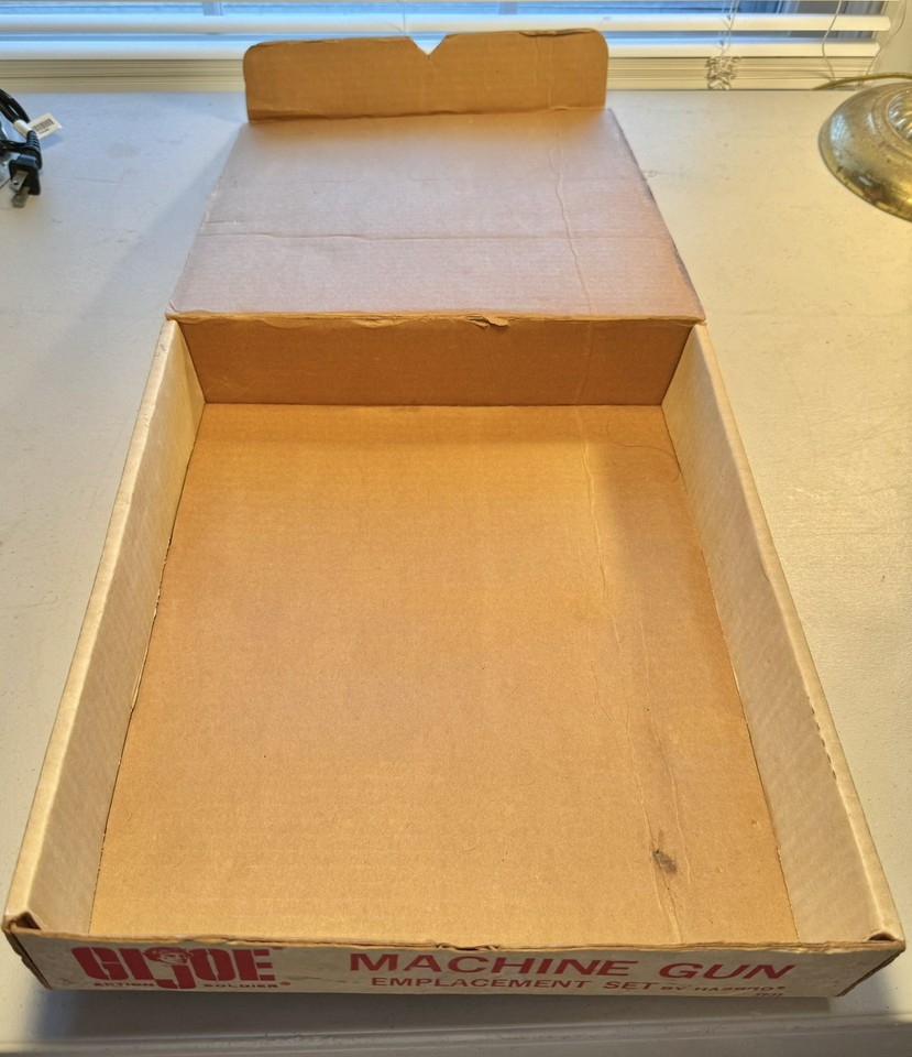 1964 G.I. Joe 1965 Machine Gun Emplacement Empty Box GI Joe | eBay