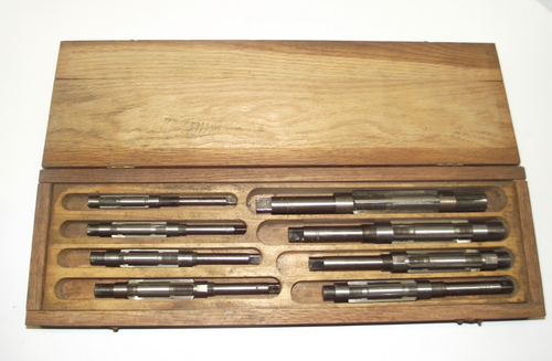 Vintage Millersburg Adjustable Blade Reamer Set in Wood Case 1/2" to 1 ...