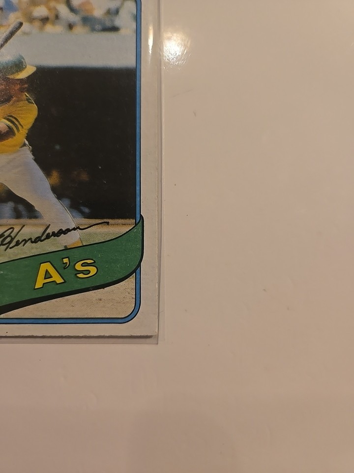 Rickey Henderson 1980 Topps Rc #482 | eBay