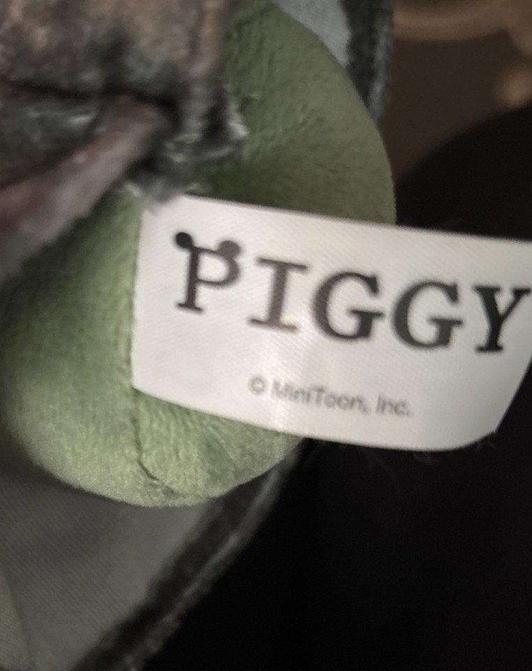 PIGGY ZomPiggy Plush Stuffed Animal Toy with Light Up Eye and Sounds ...