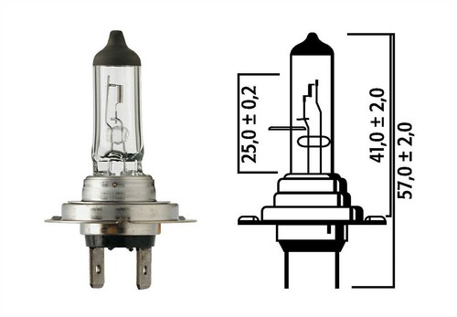 Flosser 12070 80 Watt High Output Rally H7 Halogen Light Bulb | eBay
